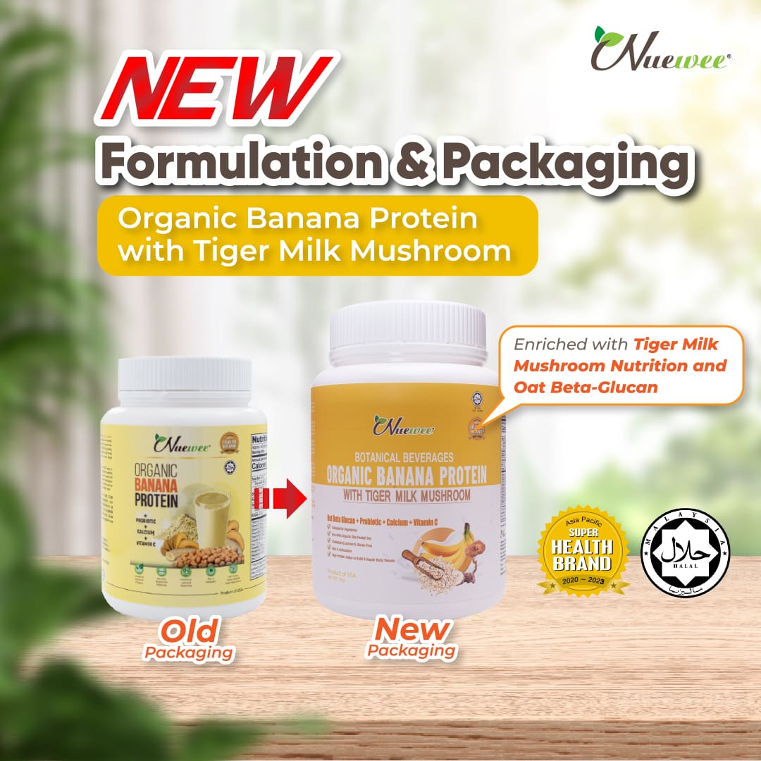 Protein Drink Malaysia | Organic Banana Protein - Nuewee (M) Sdn Bhd